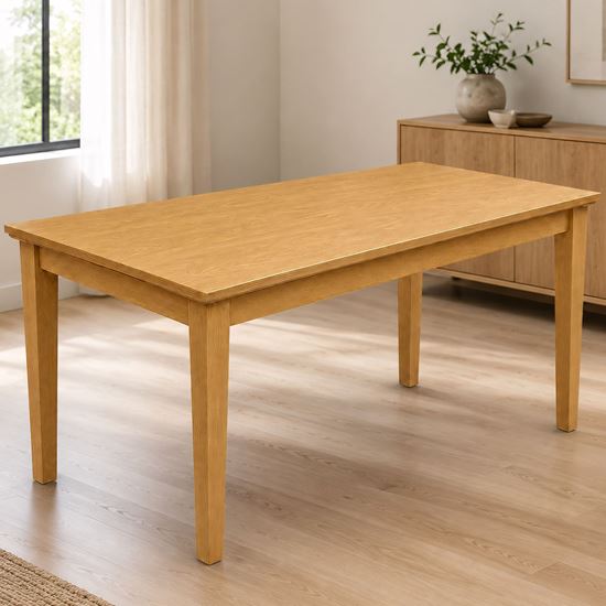Alba Beech Dining Table 1500x900mm | 4-6 Seats
